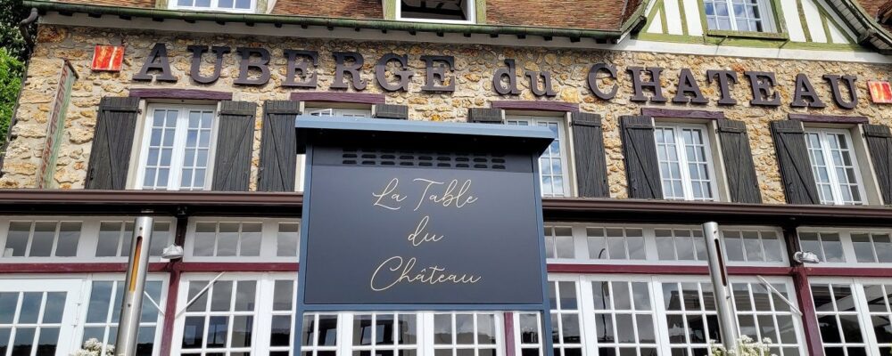 Une cheffe à "La Table du château" - Dampierre-en-Yvelines